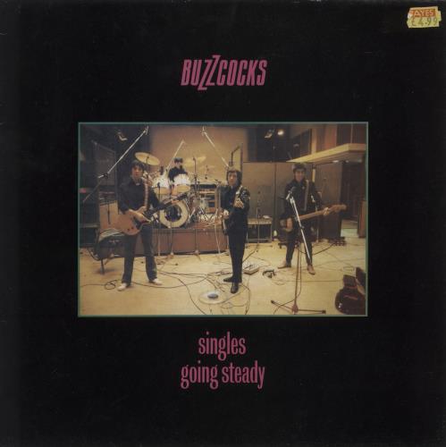 Buzzcocks Singles Going Steady UK vinyl LP album (LP record) (608592)