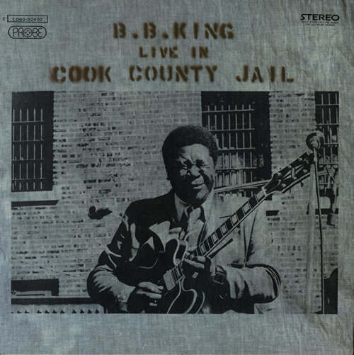 B B King Live In Cook County Jail French vinyl LP album (LP record ...