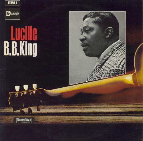 B B King Lucille UK vinyl LP album (LP record) (817681)