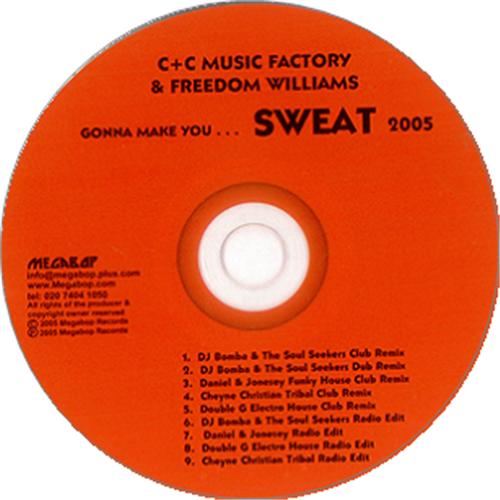 C&C Music Factory Gonna Make You ... SWEAT 2005 UK Promo CD single (CD5 ...