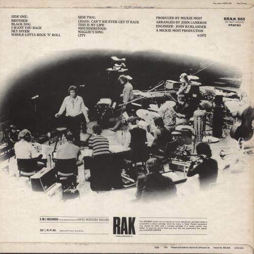 C.C.S. CCS UK vinyl LP album (LP record) (531208)