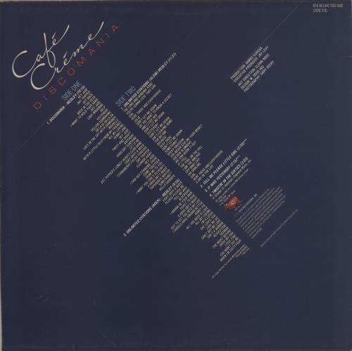 Café Crème Discomania UK vinyl LP album (LP record) (751796)