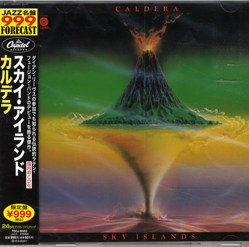Caldera (70s) Sky Island Japanese CD album (CDLP) (549770)