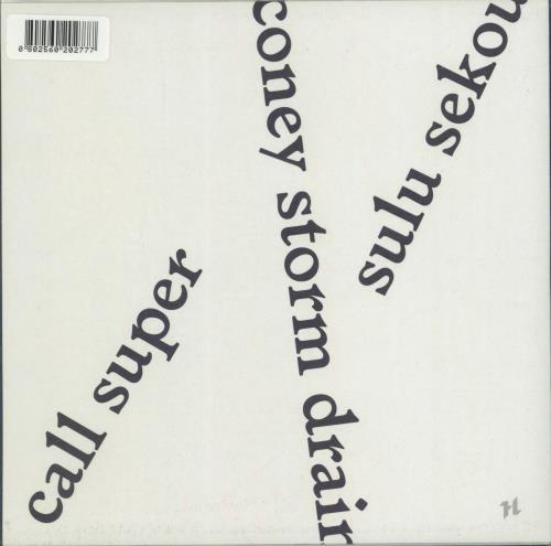 Call Super Sulu Sekou UK 7" vinyl single (7 inch record / 45) (767485)