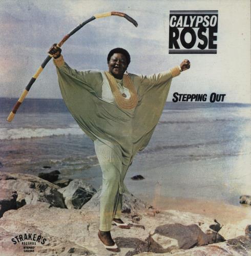Calypso Rose Stepping Out Jamaican vinyl LP album (LP record) (753566)