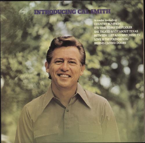 Cal Smith Introducing Cal Smith UK vinyl LP album (LP record) (457285)