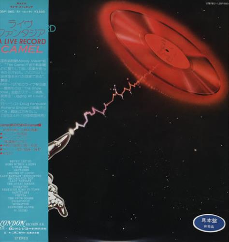 Camel A Live Record Japanese Promo 2-LP vinyl record set (Double LP ...