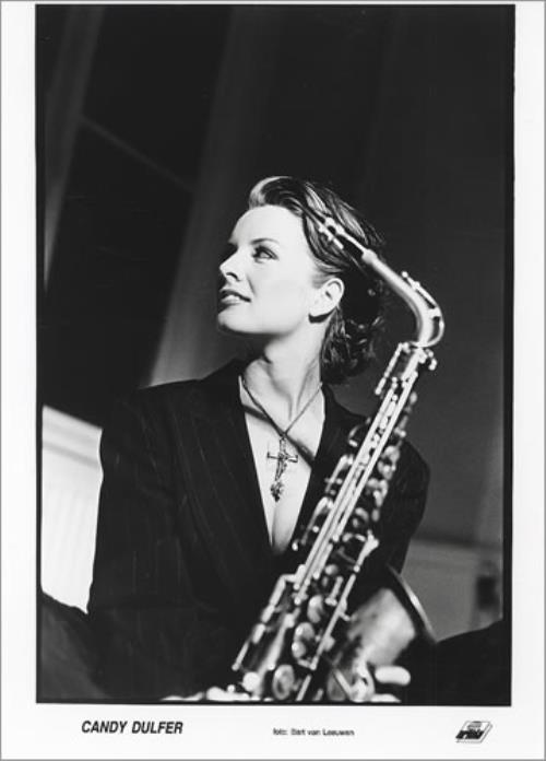 Candy Dulfer Sax-A-Go-Go UK Promo photograph (411377) PUBLICITY PHOTOS