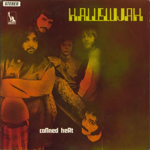 Canned Heat Hallelujah Australian vinyl LP album (LP record) (832222)