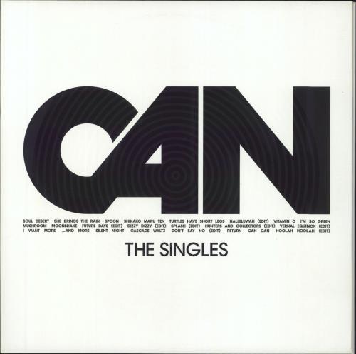Can Singles UK vinyl LP album (LP record) (813261)