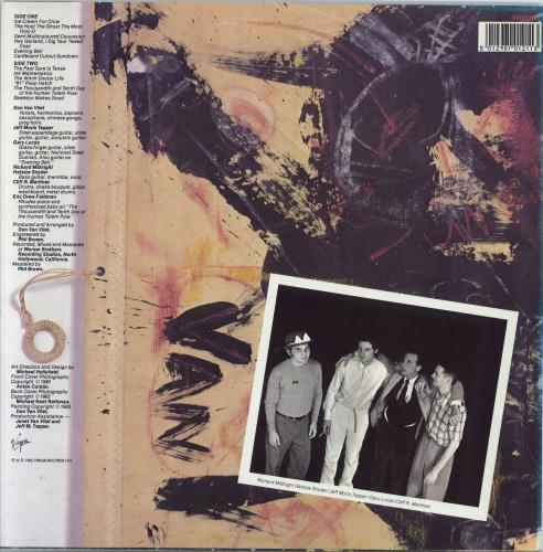 Captain Beefheart & Magic Band Ice Cream For Crow UK vinyl LP album (LP ...