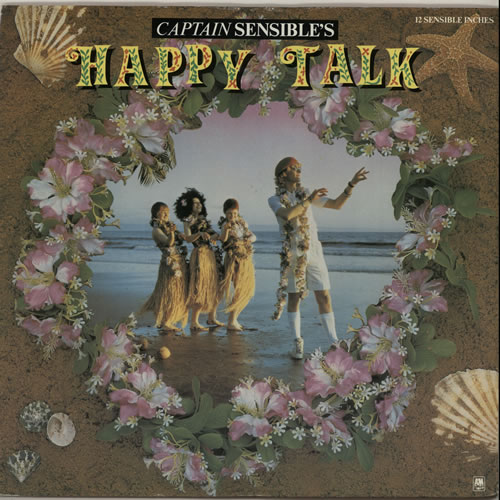 Captain Sensible Happy Talk UK 12" vinyl single (12 inch record / Maxi ...