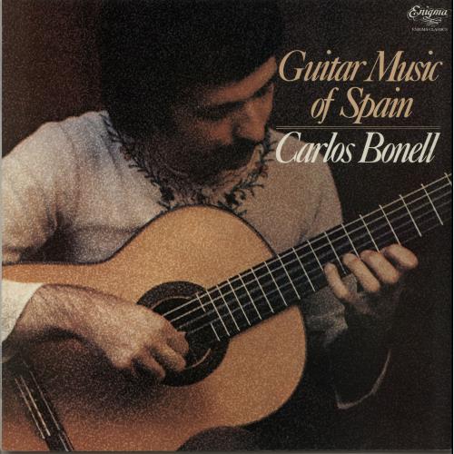 Carlos Bonell Guitar Music Of Spain UK vinyl LP album (LP record) (643697)