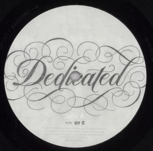 Carly Rae Jepsen Dedicated UK vinyl LP album (LP record) (836977)