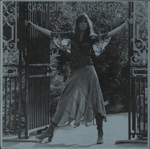 Carly Simon Anticipation + Insert UK vinyl LP album (LP record) (264253)