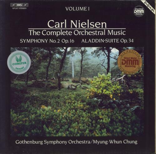 Carl Nielsen The Complete Orchestral Music Volume I - Symphony No. 2 Op. 16 - Aladdin-Suite Op ...