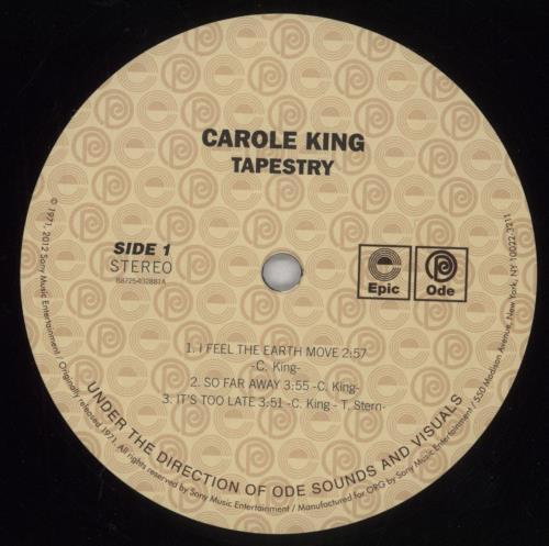Carole King Tapestry - The Essential Edition - 180 Gram - 45RPM US 2-LP vinyl record set (Double ...