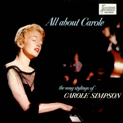 Carole Simpson All About Carole UK vinyl LP album (LP record) (536055)