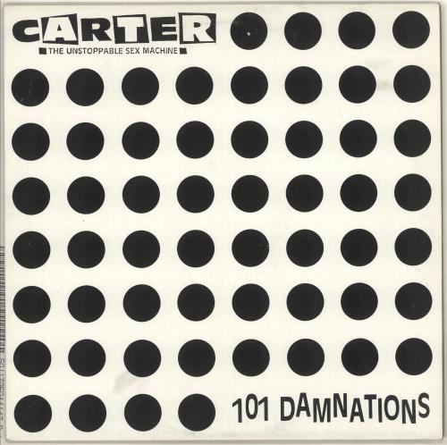 Carter USM 101 Damnations - EX UK vinyl LP album (LP record) (659356)