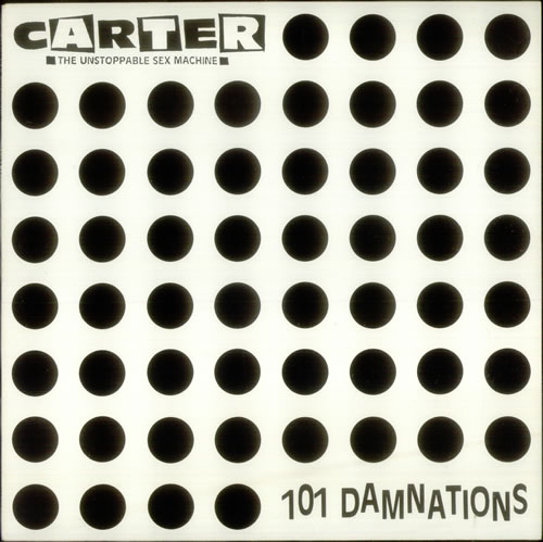 Carter USM 101 Damnations UK vinyl LP album (LP record) (316702)