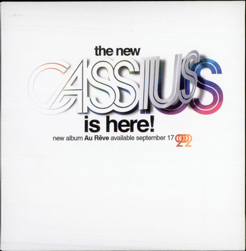 Cassius Au Reve UK Promo CD single (CD5 / 5") (506080)