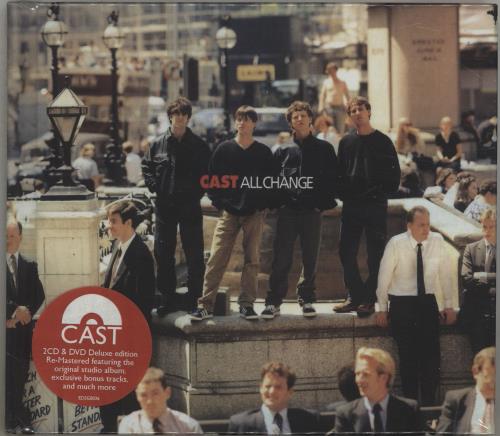Cast All Change + DVD - Sealed UK 3-disc CD/DVD Set (686835)