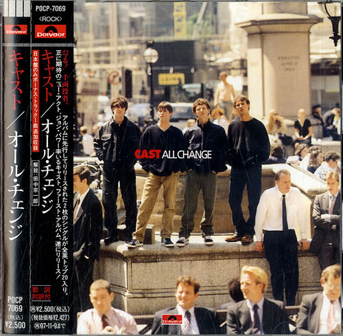 Cast All Change Japanese Promo CD album (CDLP) (631039)