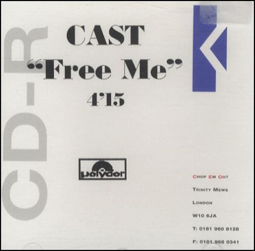 Cast Free Me - Cdr UK Promo CD-R acetate (84920)