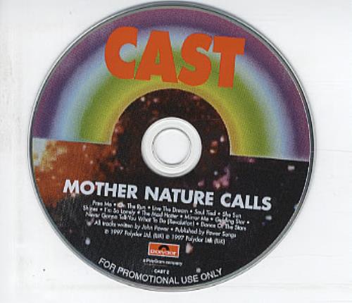 Cast Mother Nature Calls - Tin UK Promo CD album (CDLP) (84899)
