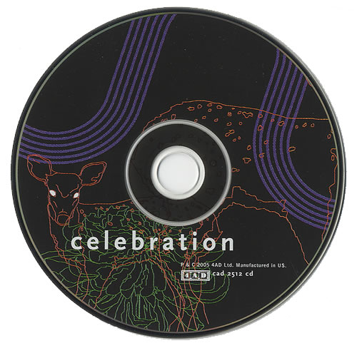 Celebration (4AD) Celebration US Promo CD single (CD5 / 5") (364517)