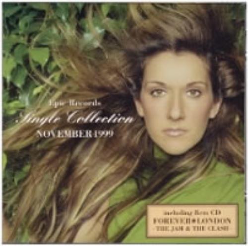 Celine Dion Epic Records Single Collection Japanese Promo 2 CD album ...
