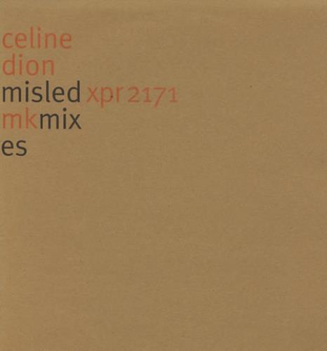 Celine Dion Misled - Mk Mixes UK Promo 12" vinyl single (12 inch record ...