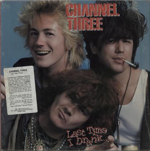 Channel Three Last Time I Drank US vinyl LP album (LP record) (660991)