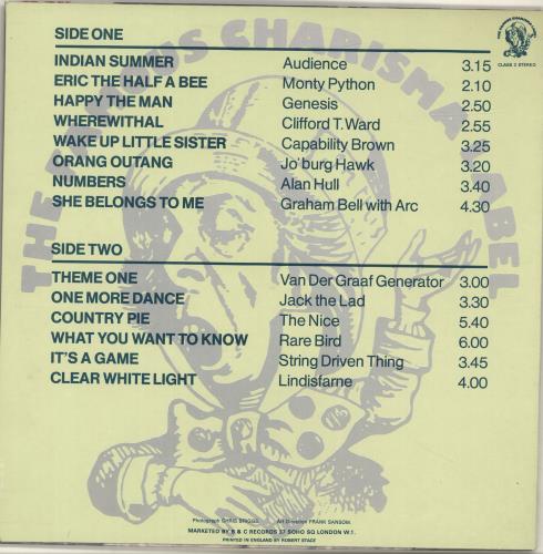 Charisma Records One More Chance UK vinyl LP album (LP record) (692240)
