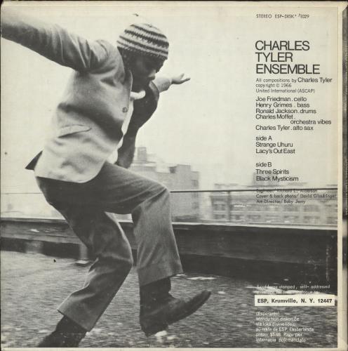 Charles Tyler Charles Tyler Ensemble US vinyl LP album (LP record) (705853)