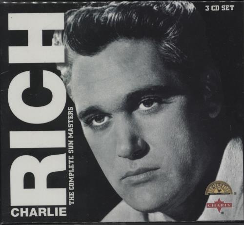 Charlie Rich The Complete Sun Masters UK 3-CD album set (Triple CD ...