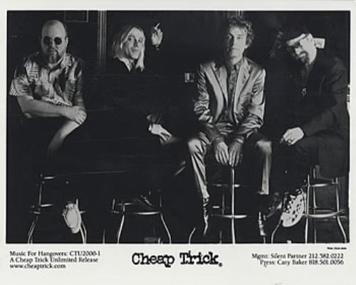 Cheap Trick Music For Hangovers US Promo media press pack (140708 ...