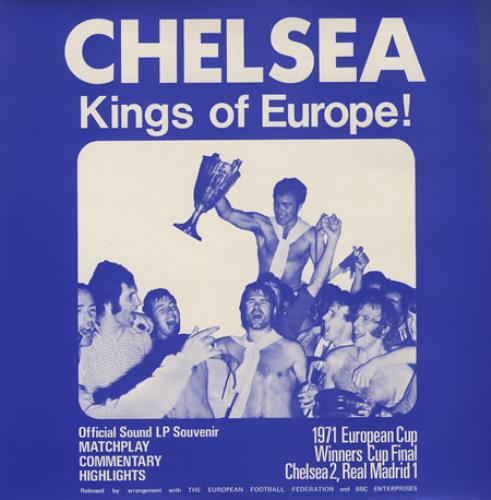 Chelsea FC Chelsea Kings Of Europe! UK vinyl LP album (LP record) (374507)