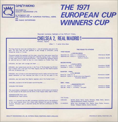 Chelsea FC Chelsea Kings Of Europe! UK vinyl LP album (LP record) (374507)