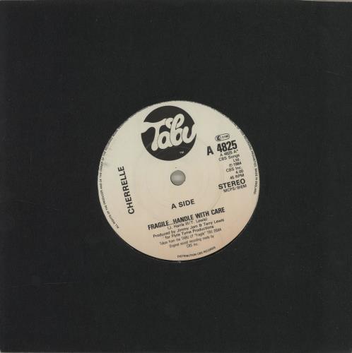 Cherrelle Fragile...Handle With Care UK 7" vinyl single (7 inch record ...