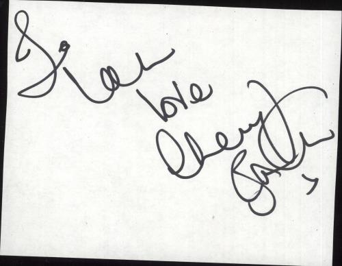 Cheryl Baker Autograph UK memorabilia (740903) AUTOGRAPH