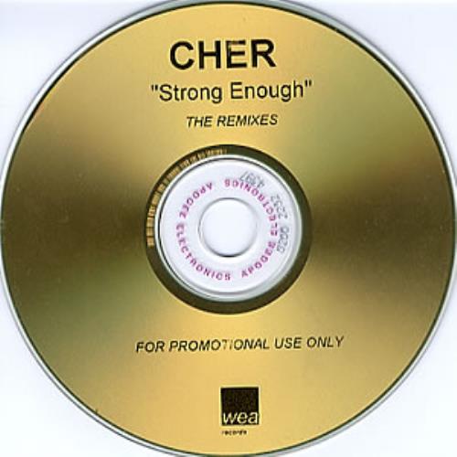 Cher Strong Enough - The Remixes Mexican Promo CD-R acetate (351606)