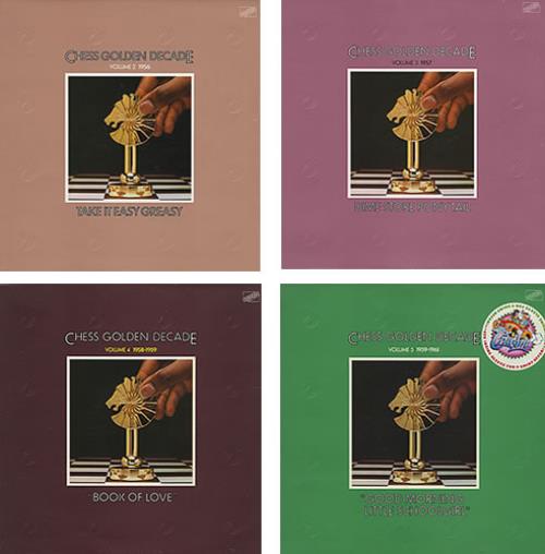 Chess Records Chess Golden Decade Volume 1-5 UK 5-LP vinyl album record ...