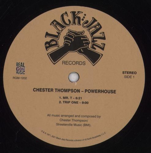 Chester Thompson Powerhouse US vinyl LP album (LP record) (844645)