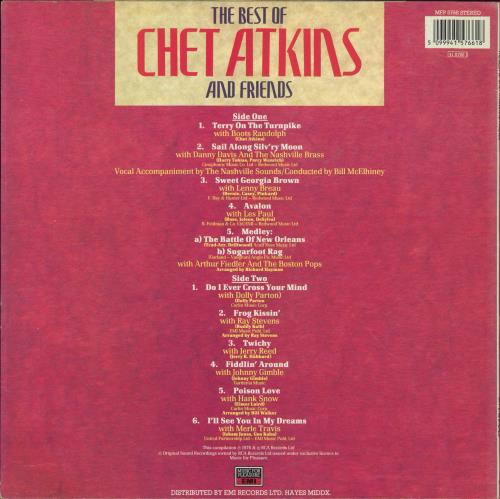 Chet Atkins The Best Of Chet Atkins And Friends UK vinyl LP album (LP ...