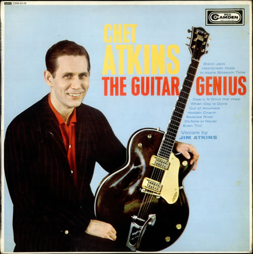 Chet Atkins The Guitar Genius UK vinyl LP album (LP record) (531793)