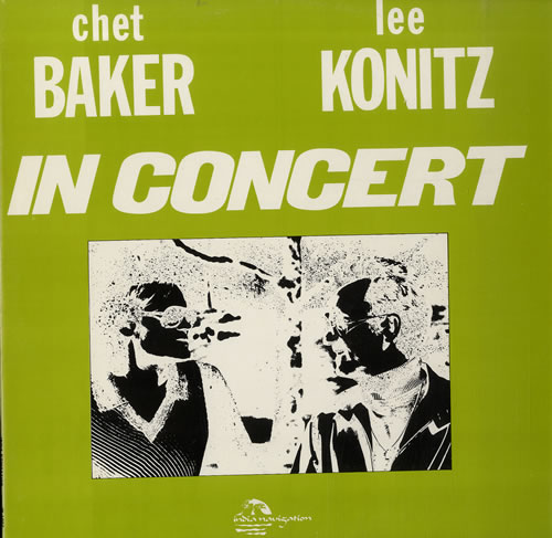 Chet Baker In Concert US vinyl LP album (LP record) (564601)
