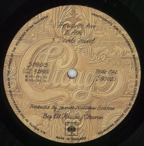 Chicago Chicago VII - Embossed sleeve UK 2-LP vinyl record set (Double ...