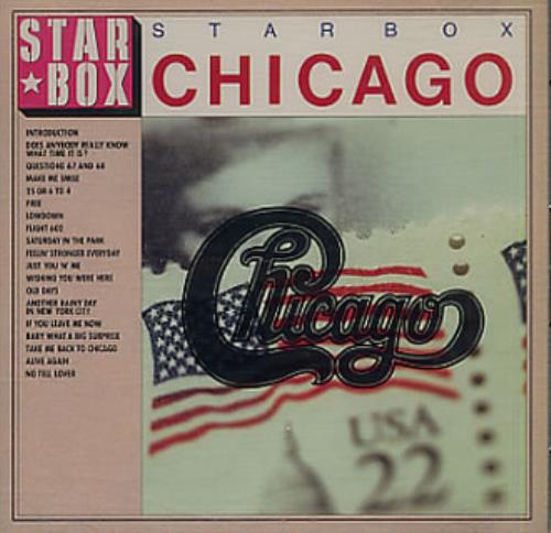 Chicago Star Box Japanese Promo CD album (CDLP) (219881)