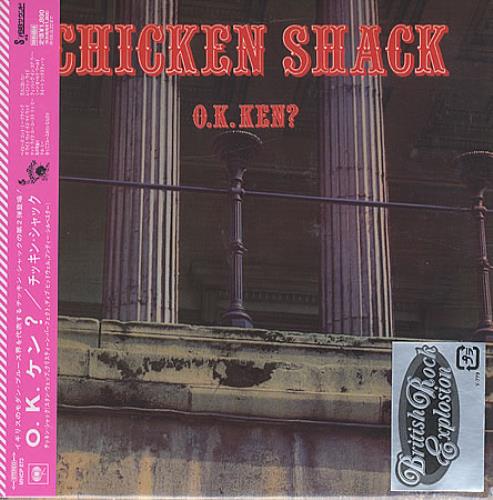 Chicken Shack O.K. Ken? Japanese Promo CD album (CDLP) (400601)